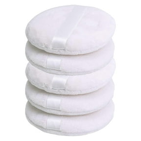 Talc Powder Puffs for Makeup and Personal Care in Various Styles
