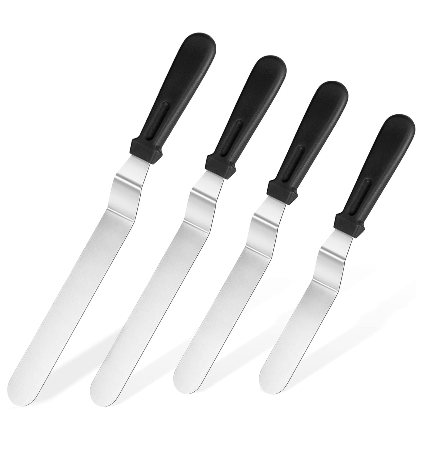 MRSXXNTY Icing Spatula, U-Taste Offset Spatula Set with 6", 8", 10",12 ...