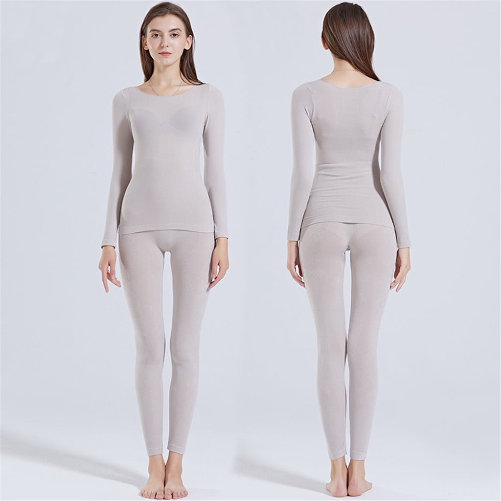 MRULIC intimates for women Seamless Elastic Thermal Inner Wear Thermal ...