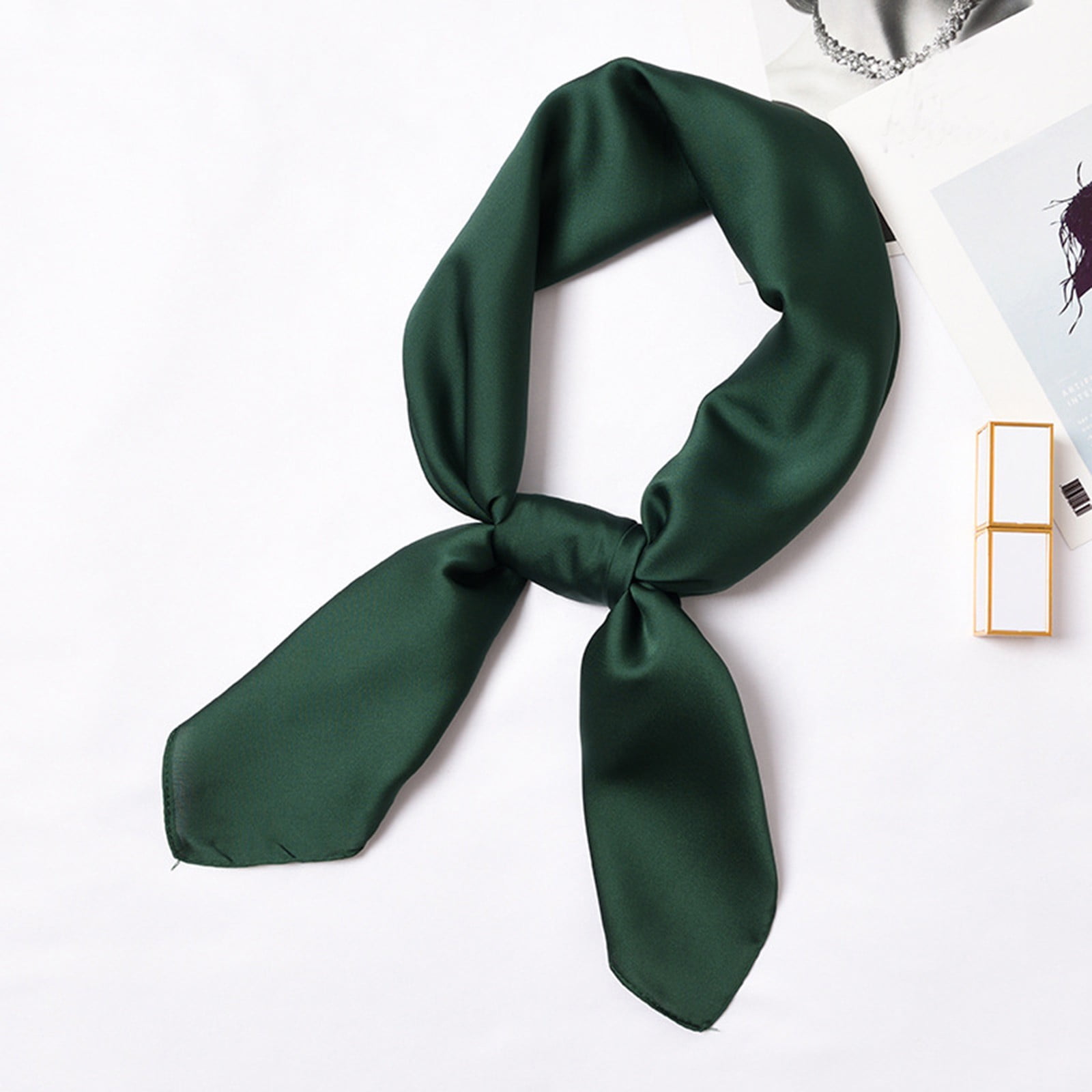 MRULIC scarfs for women Scarf Small Scarf Wind 70*70CM Small Scarf Silk ...