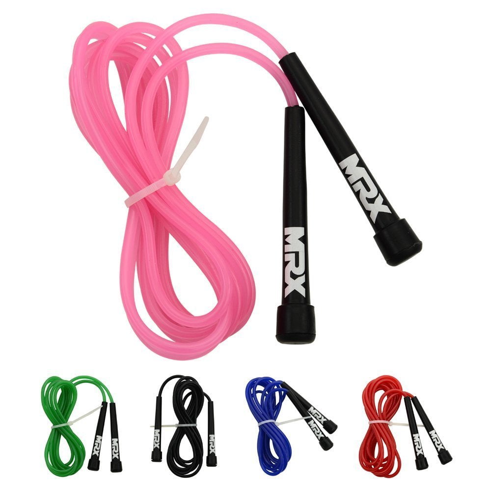 MRX 9' PVC Jump Rope for Cardio Fitness - Versatile Jump Rope for Both ...