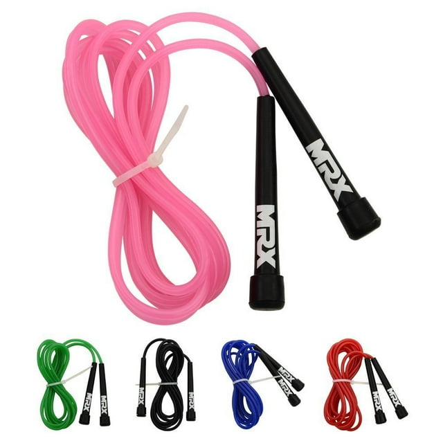 MRX 9' PVC Jump Rope for Cardio Fitness - Versatile Jump Rope for Both ...