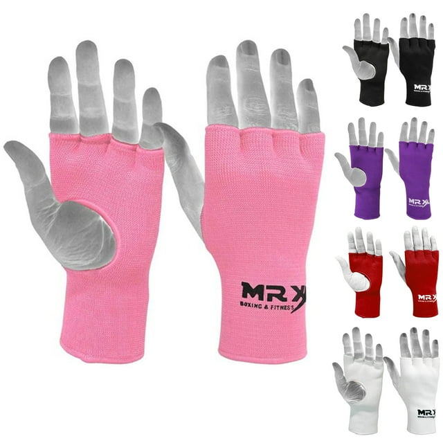 MRX Muay Thai Boxing Inner Gloves Protective Hand Wrap MMA Fist (Pink ...