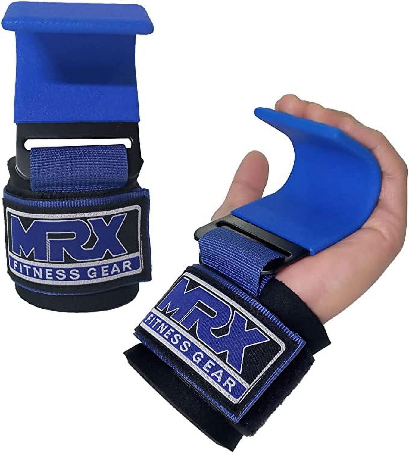 MRX Power Weight Lifting Hooks Wrist Straps Support GYM Bodybuilding ...