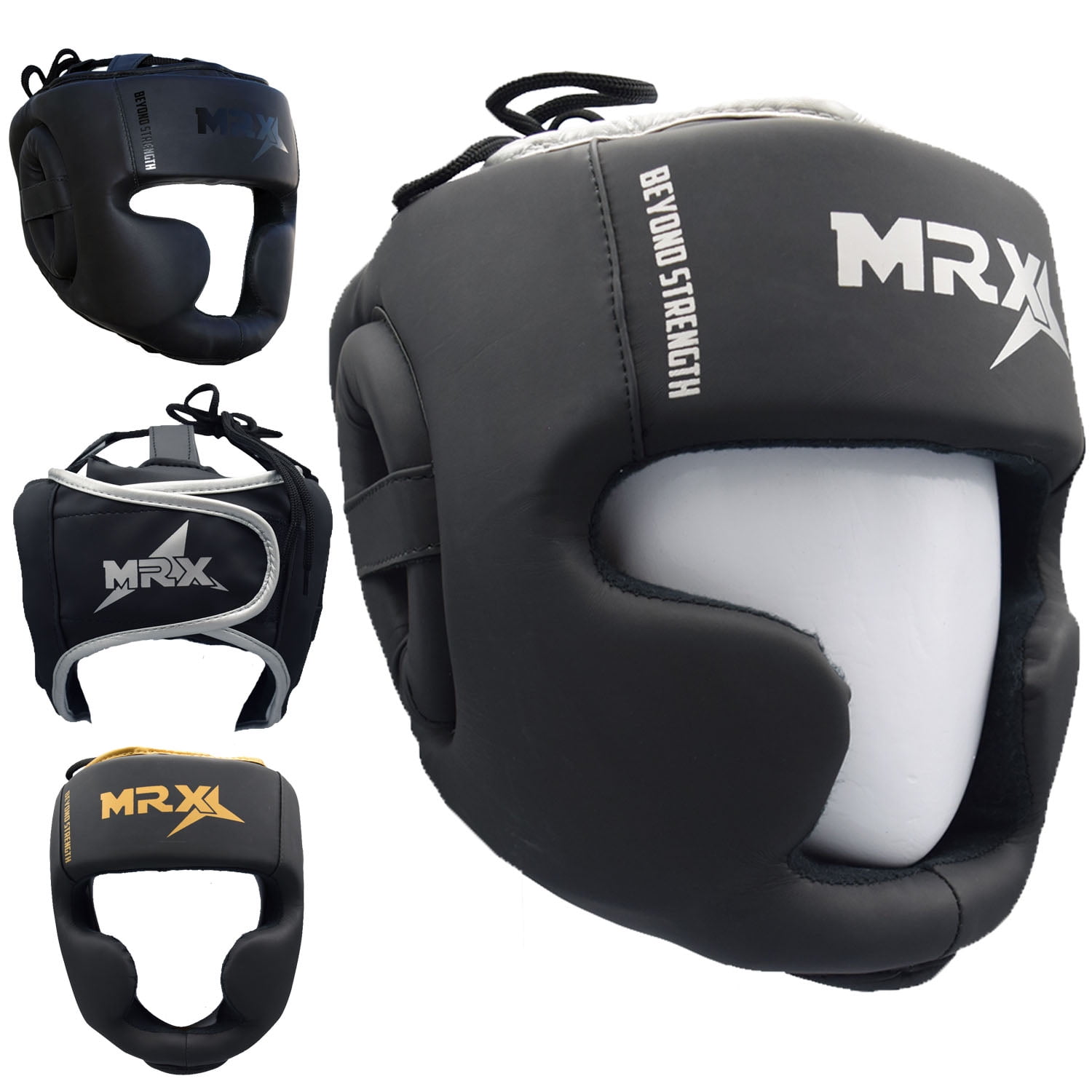 MRX Professional MMA Men Training Head Guard Judo Sparring Headgear ...