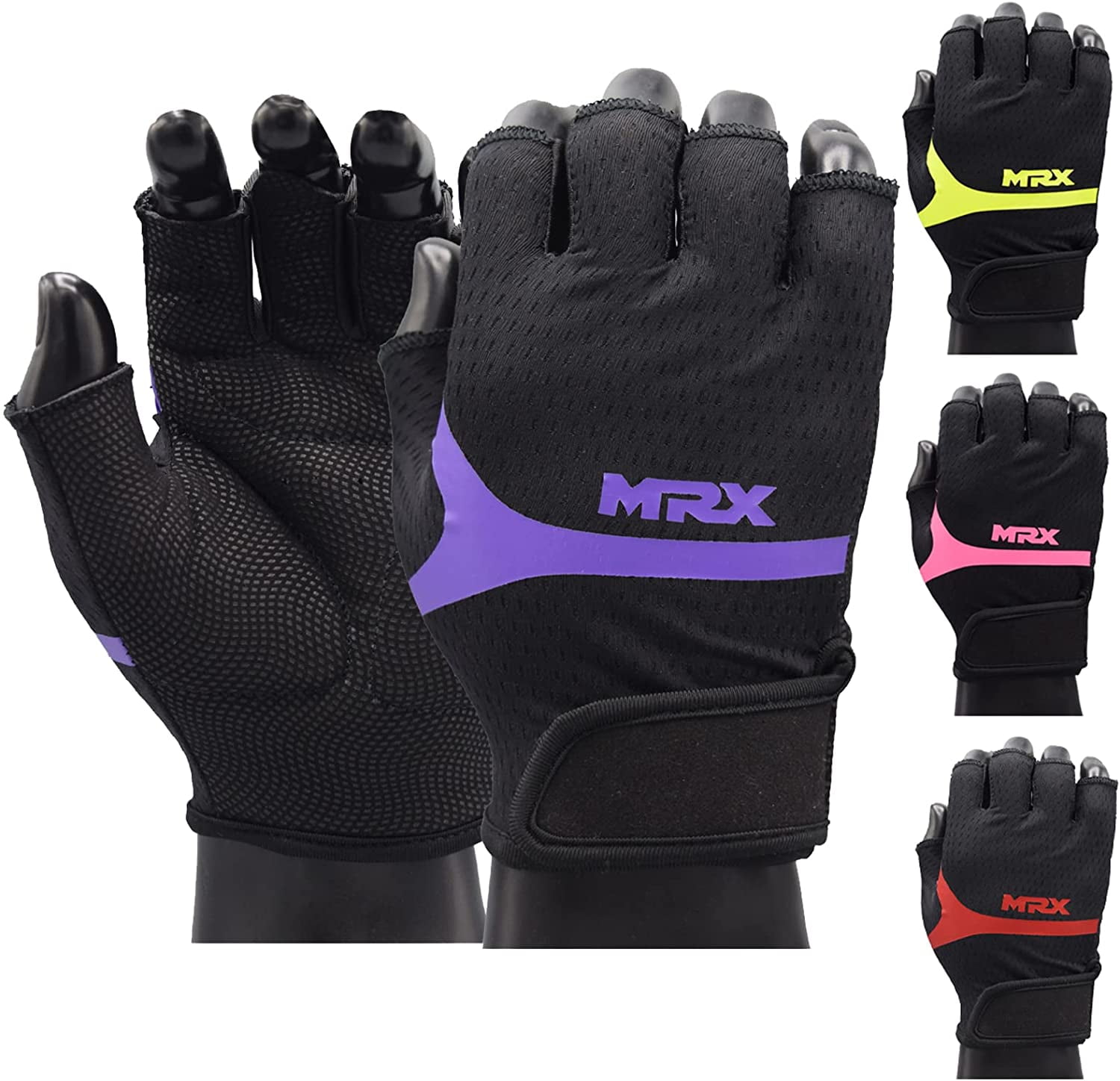 MRX Weight Lifting Gloves for Women Breathable Workout Gloves Anti Slip ...