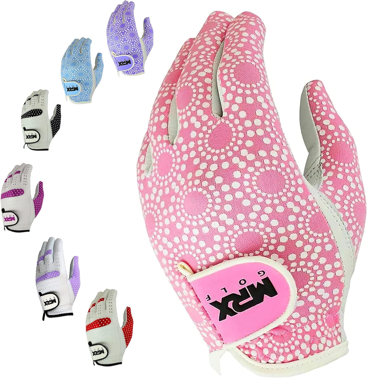MRX Women's Right Hand Golf Gloves Cabretta Leather Pink XL - Walmart.com
