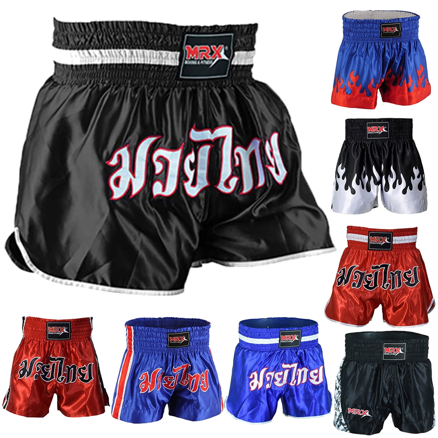 MRX boxing shorts for Men Training Fighting Muay Thai Shorts Boxing MMA ...