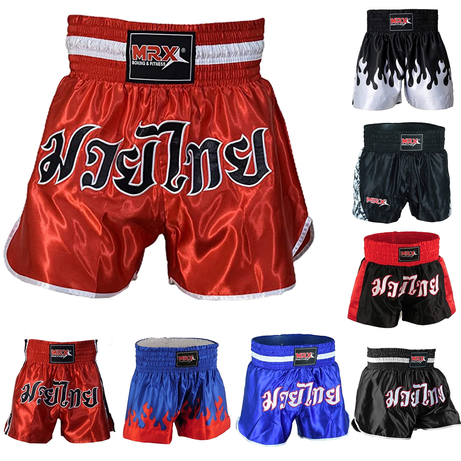 MRX boxing shorts for Men Training Fighting Muay Thai Shorts Boxing MMA ...