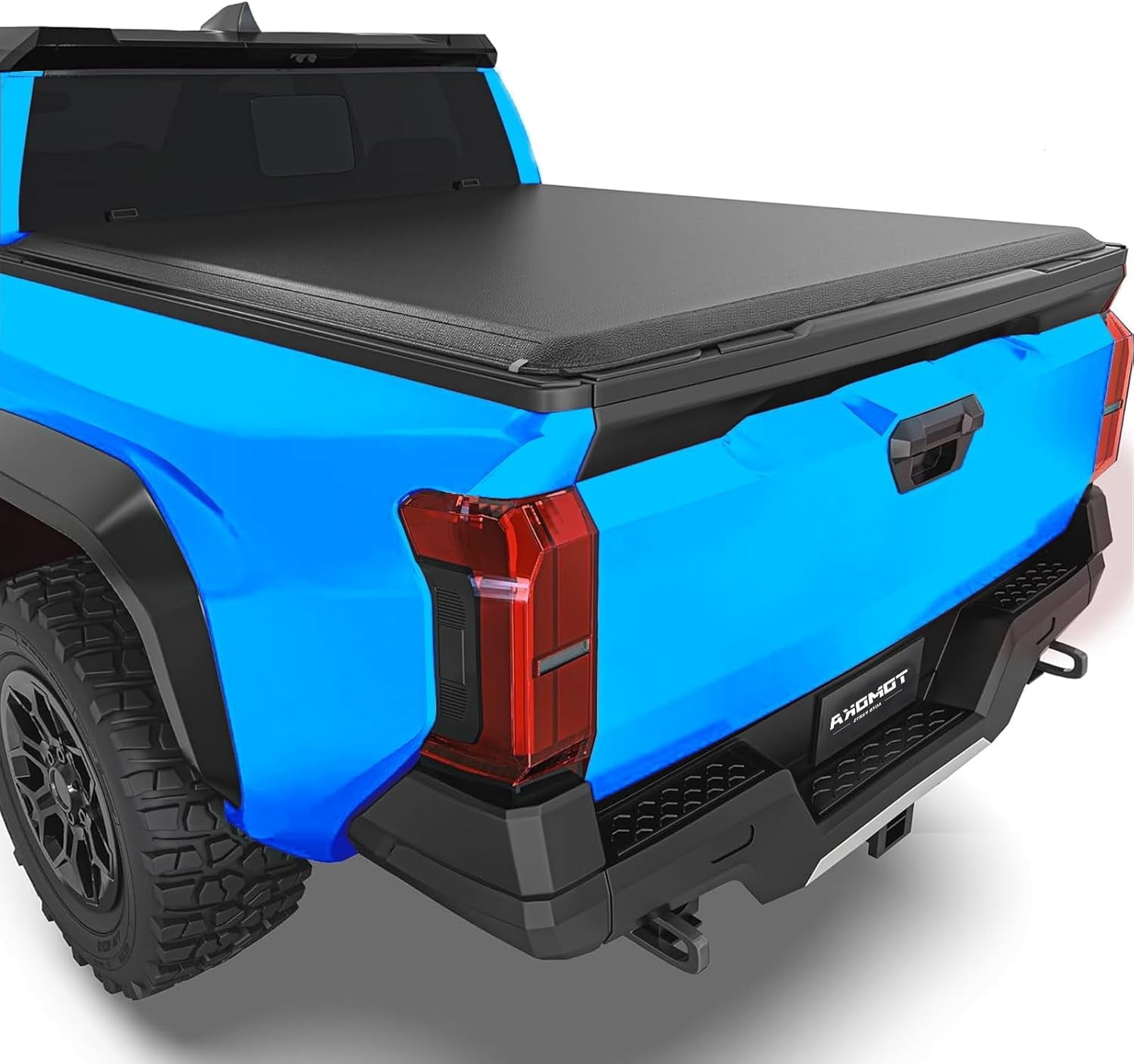 MRY Vinyl Soft Quad-Fold Truck Bed Tonneau Cover for 2016-2026 Toyota ...