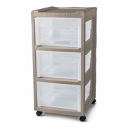 Free Shipping! Rimax All-purpose Plastic Resin 4-Drawer Rolling Storage ...