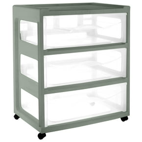 3 Drawer Plastic Storage