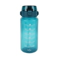 Mainstays 48 oz Blue Plastic Water Bottle with Handle and Built-In ...