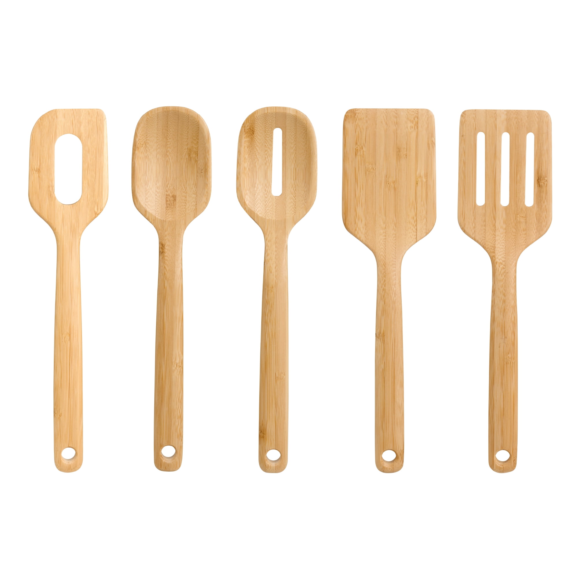 Mainstays 5 Piece Bamboo Tools - Walmart.com