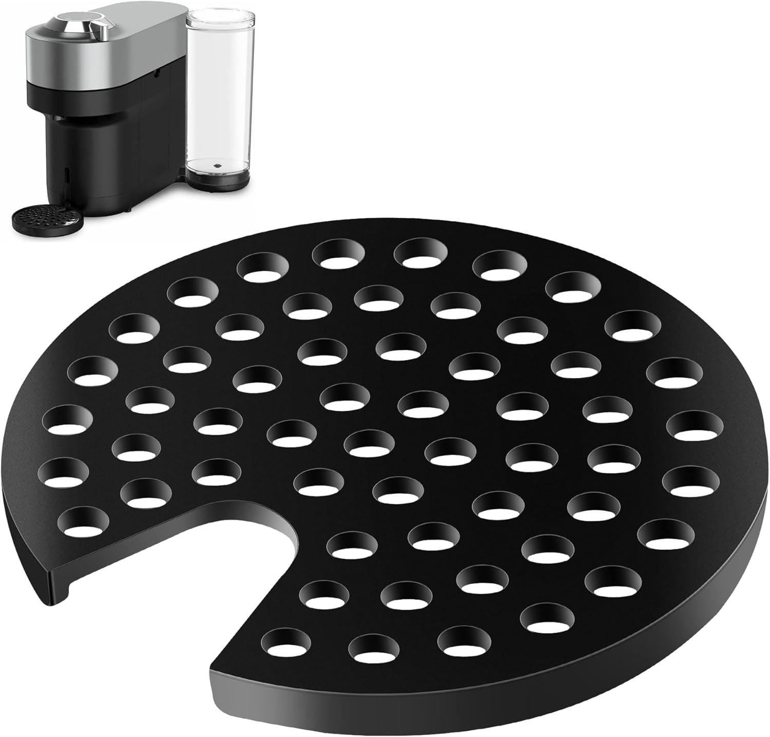 MS-624913 Grid for Coffee Maker, Black, ms 624913 Drip Tray Grid Cup ...