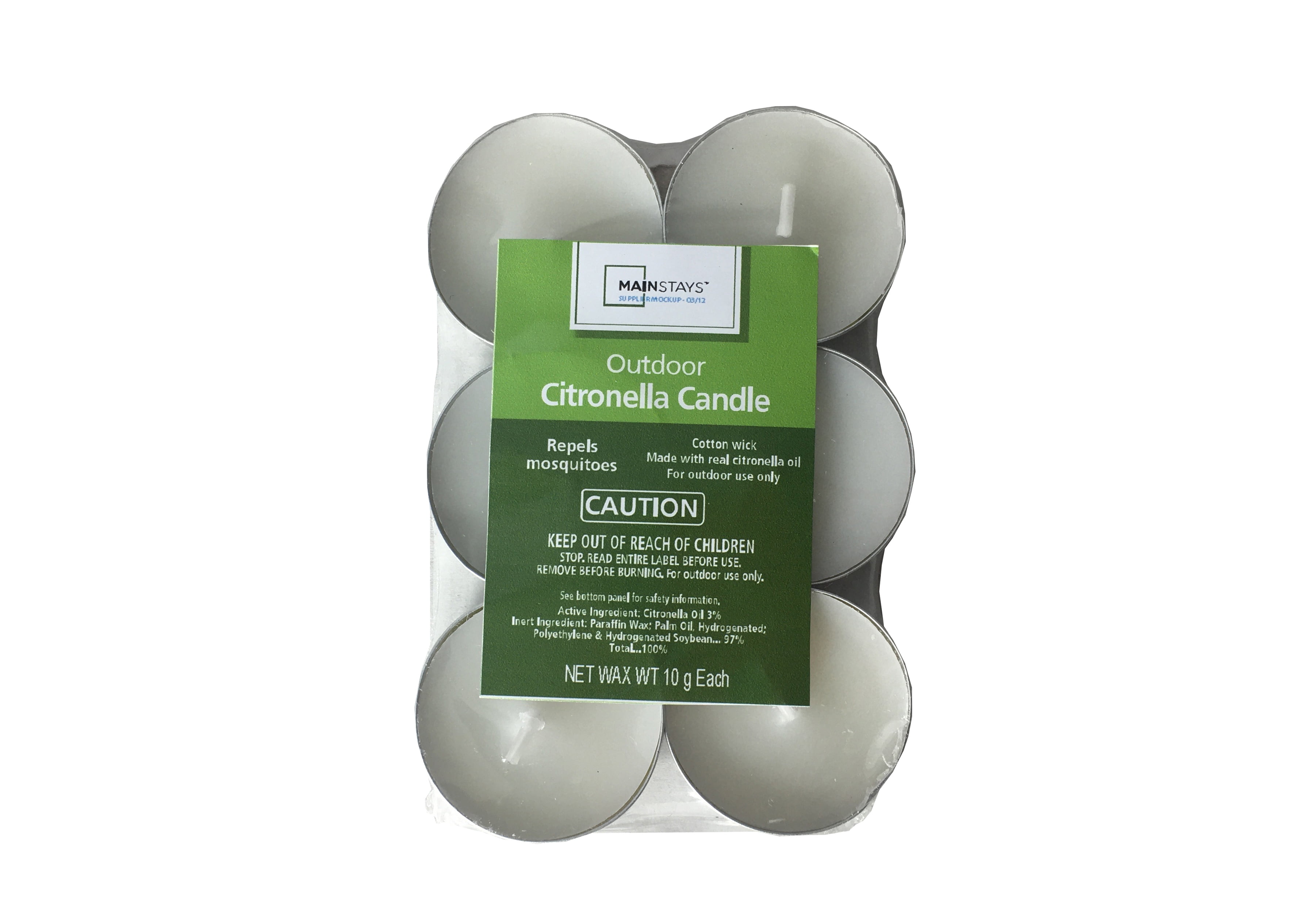 Mosquito Repellent Tea Light Candles