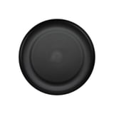 Mainstays Black Round Plastic Plate, 10.5 inch, Durable & BPA-Free ...