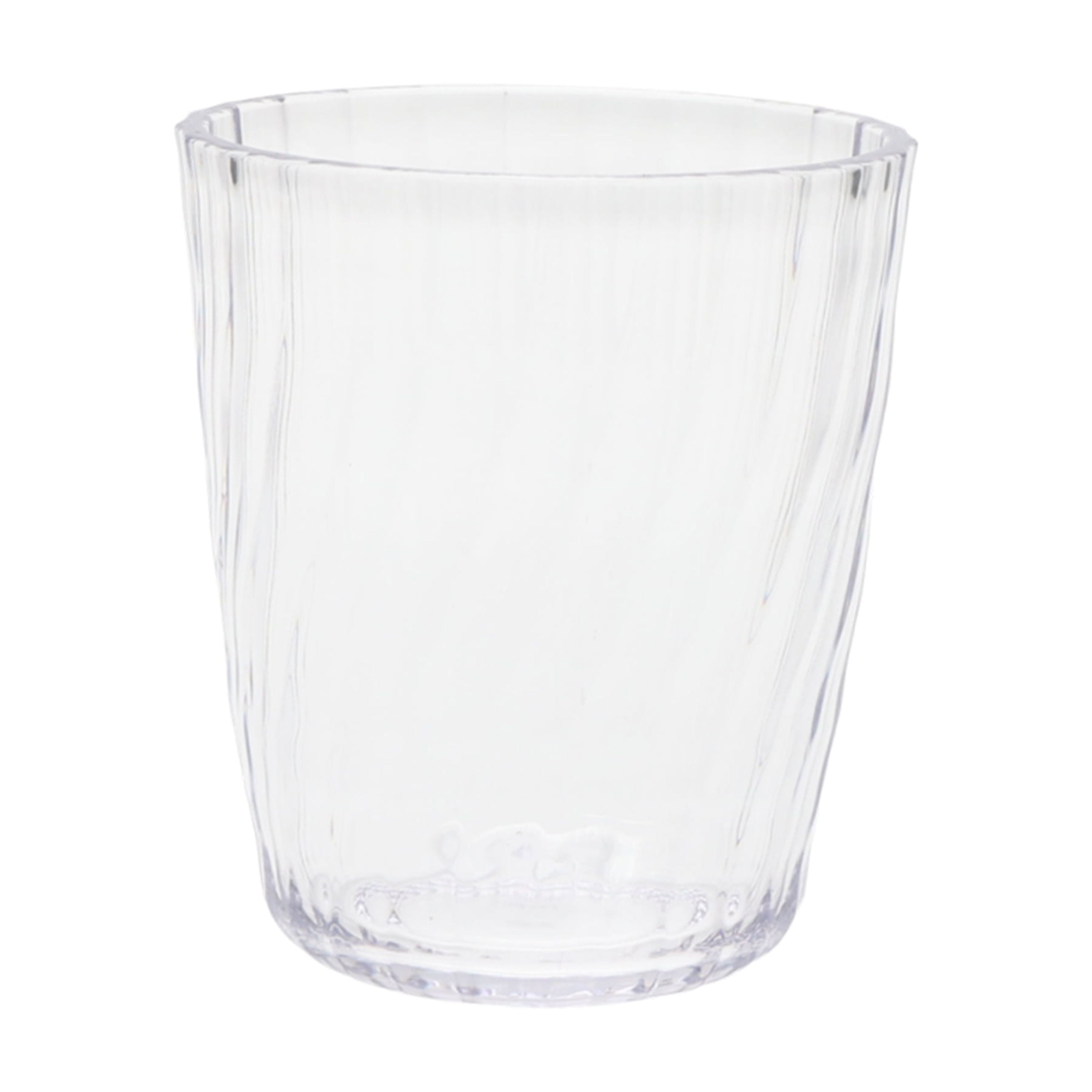 Mainstays 14-Ounce Acrylic Short Swirl Tumbler Clear Drinkware ...