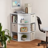 Mainstays Corner Cube Storage Organizer, White - Walmart.com