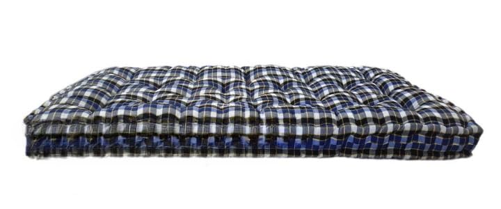 MS Mattrass Soft Cotton Filled Multicolour Cheque Style Mattress Gadda ...