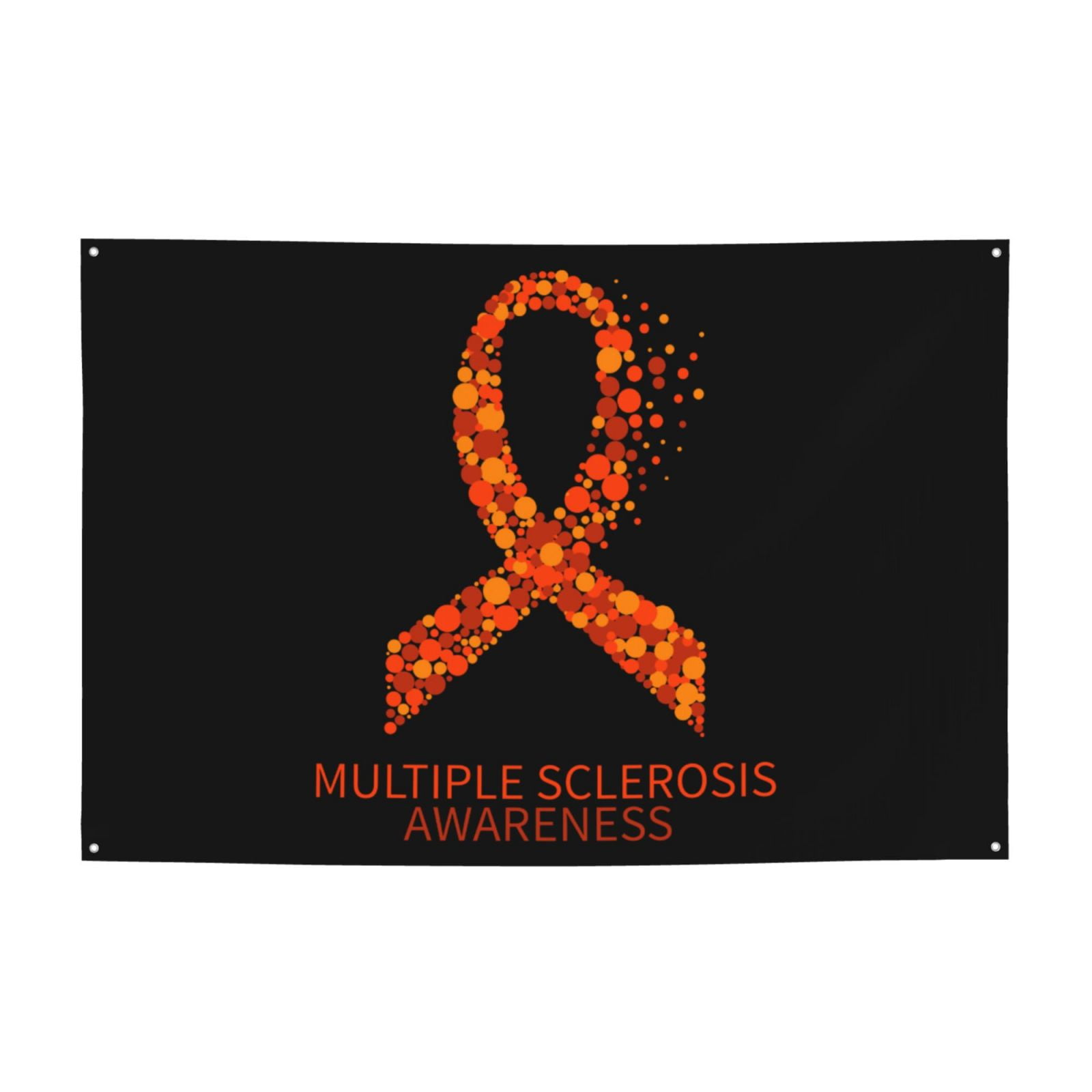MS Multiple Sclerosis Awareness Banner Backdrop Porch Sign 47 x 71 ...