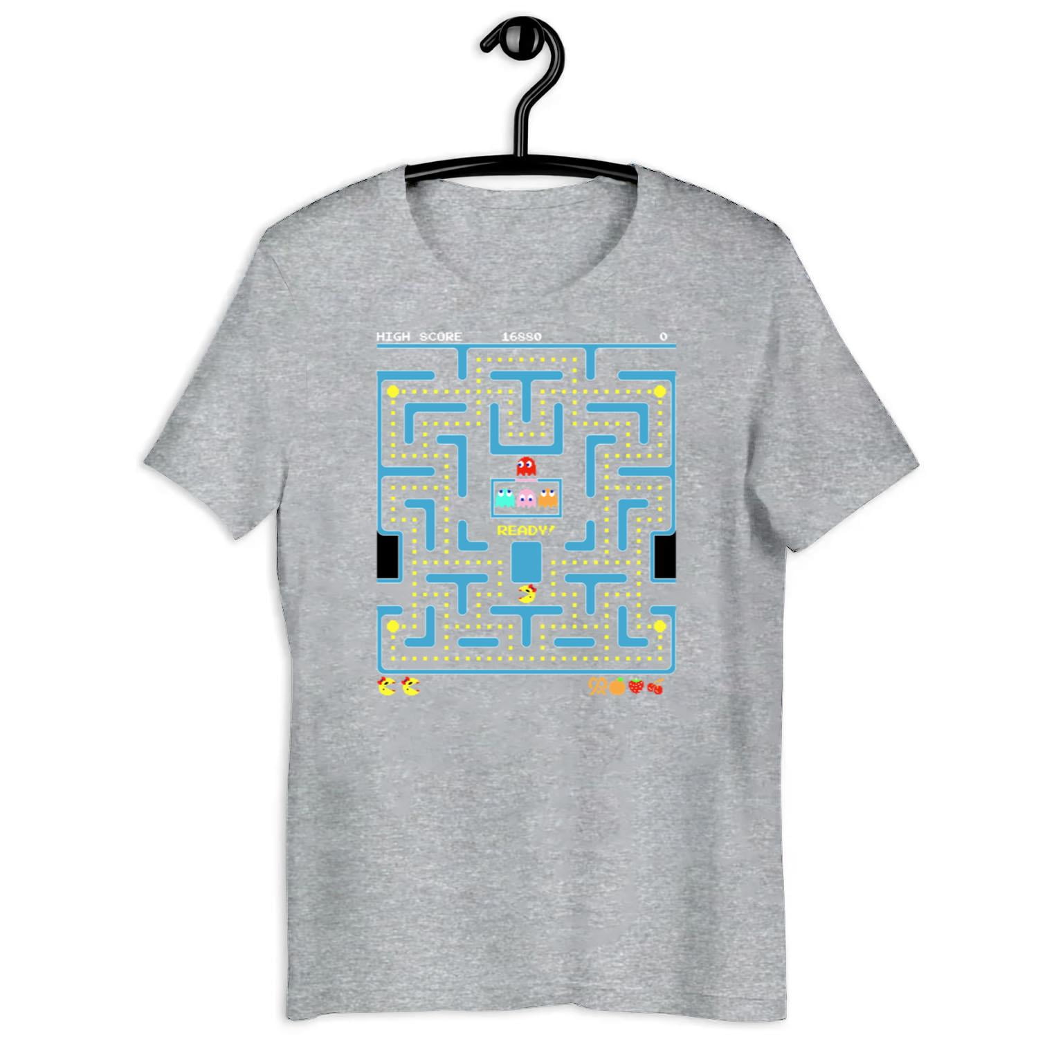 MS. PAC MAN T-shirt Vintage Aesthetic Video Game Tee 1980s Shirt Miss ...