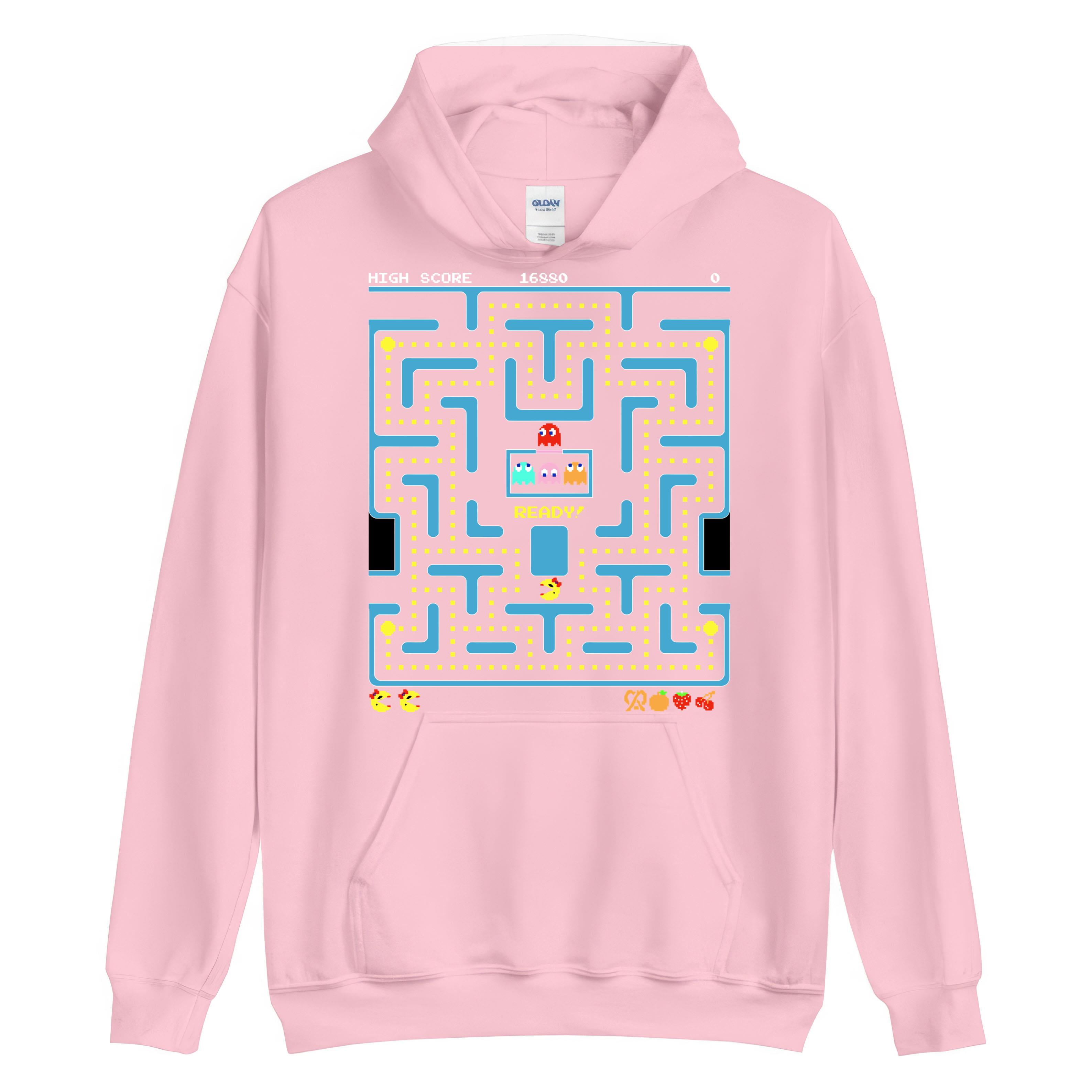 MS. PAC MAN T-shirt Vintage Aesthetic Video Game Tee 1980s Shirt Miss ...