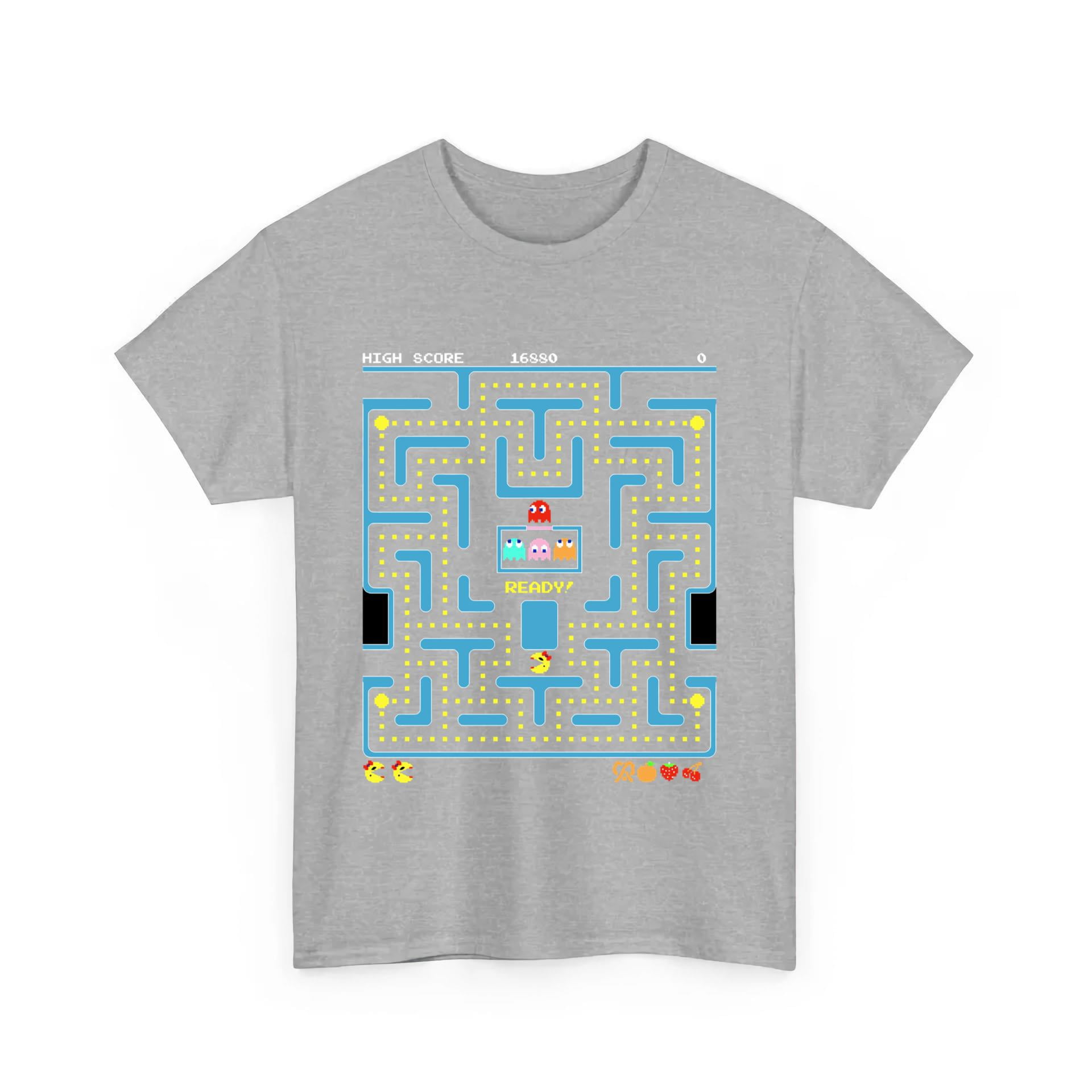 MS. PAC MAN T-shirt Vintage Aesthetic Video Game Tee 1980s Shirt Miss ...