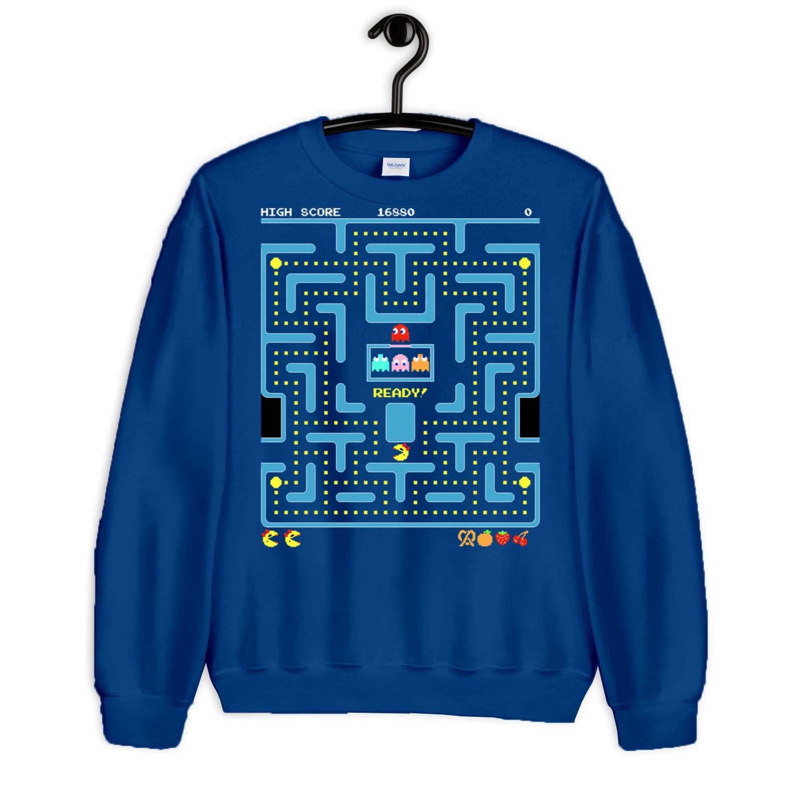 MS. PAC MAN T-shirt Vintage Aesthetic Video Game Tee 1980s Shirt Miss ...