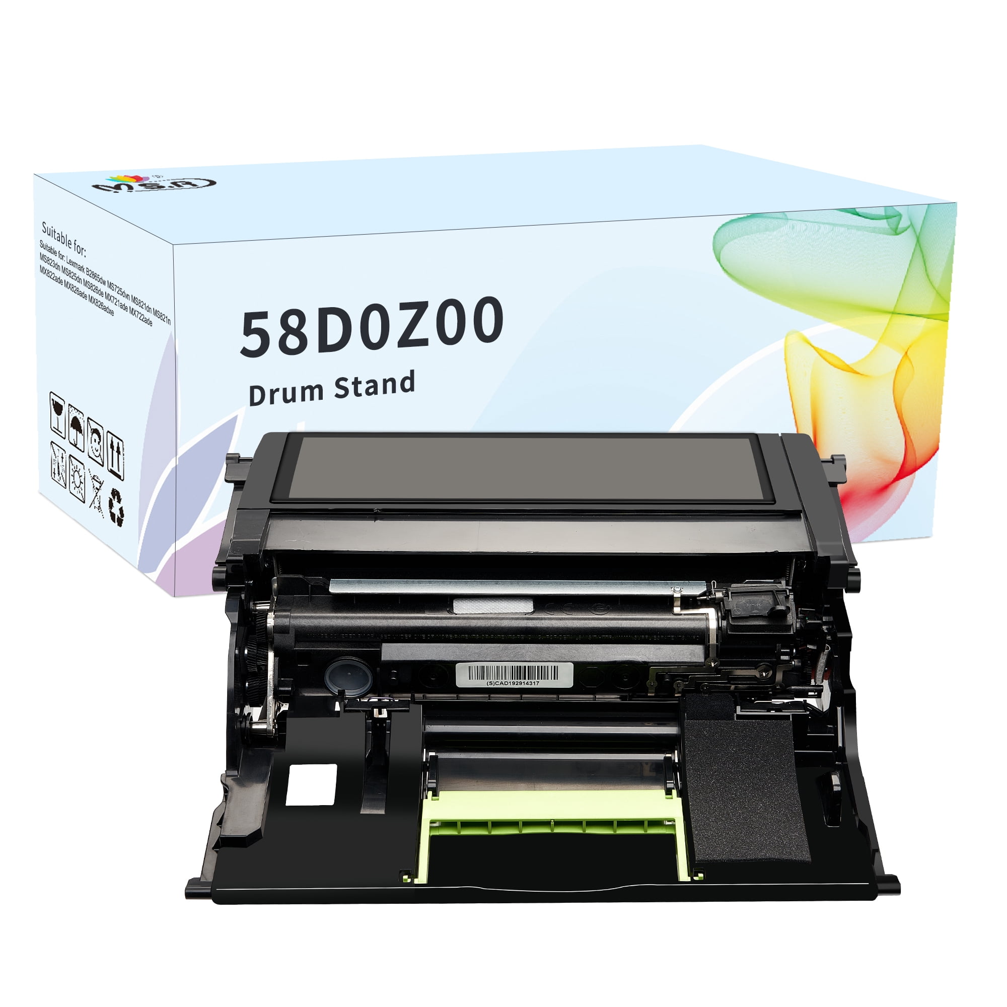 58D0Z00 Imaging Cartridge Replacement for Lexmark B2865dw MS725dvn ...