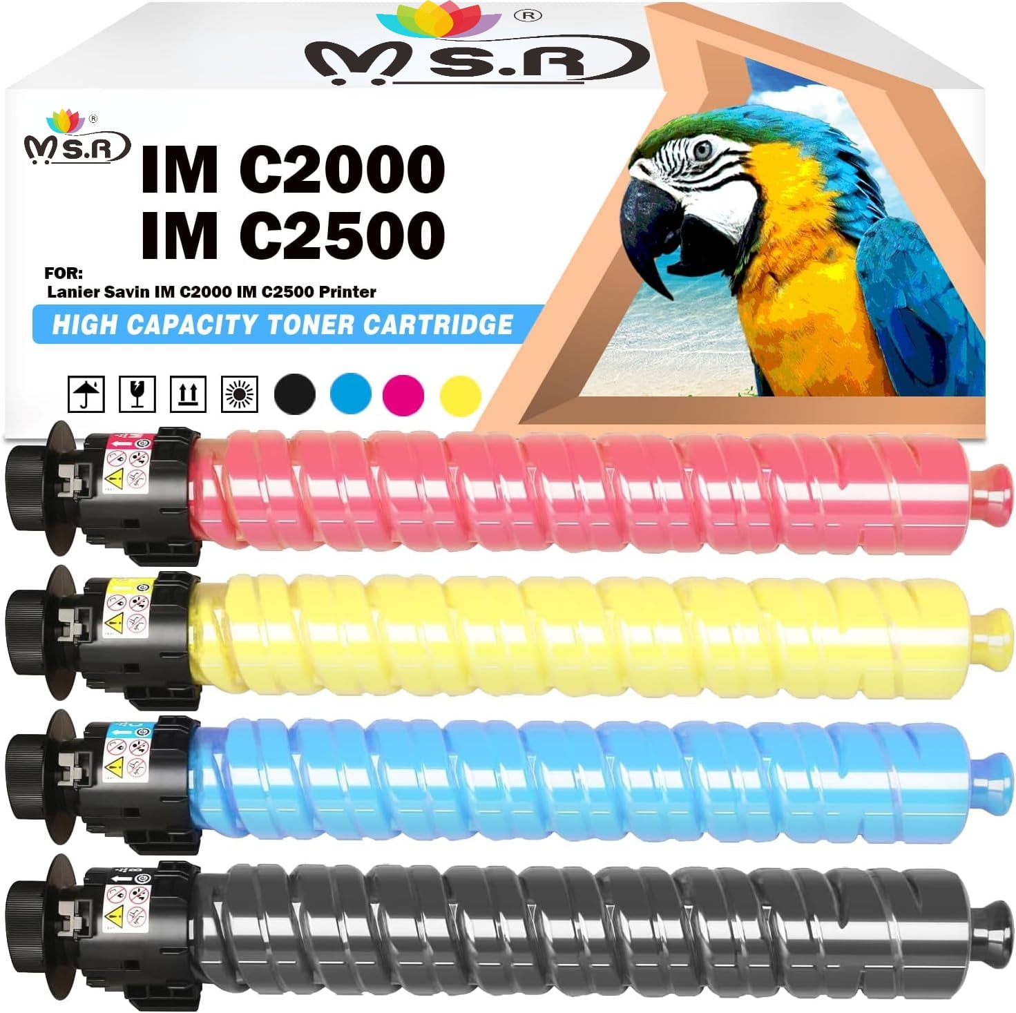 MS.R IMC2500 IMC2000 Toner Cartridge Replacement for 842307 842310 ...