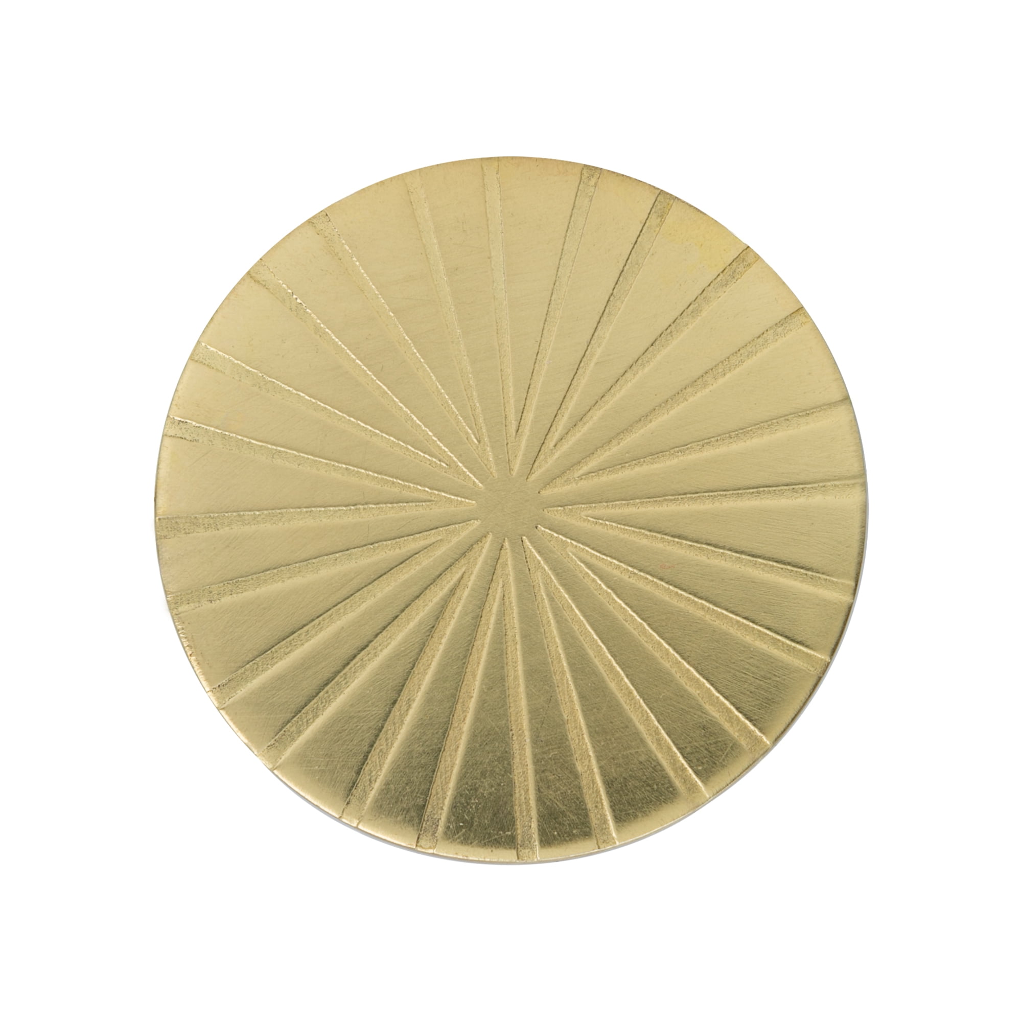 Mainstays 2.25" 3 Pack of Single Gold Finish Metal Round Wall Hook ...