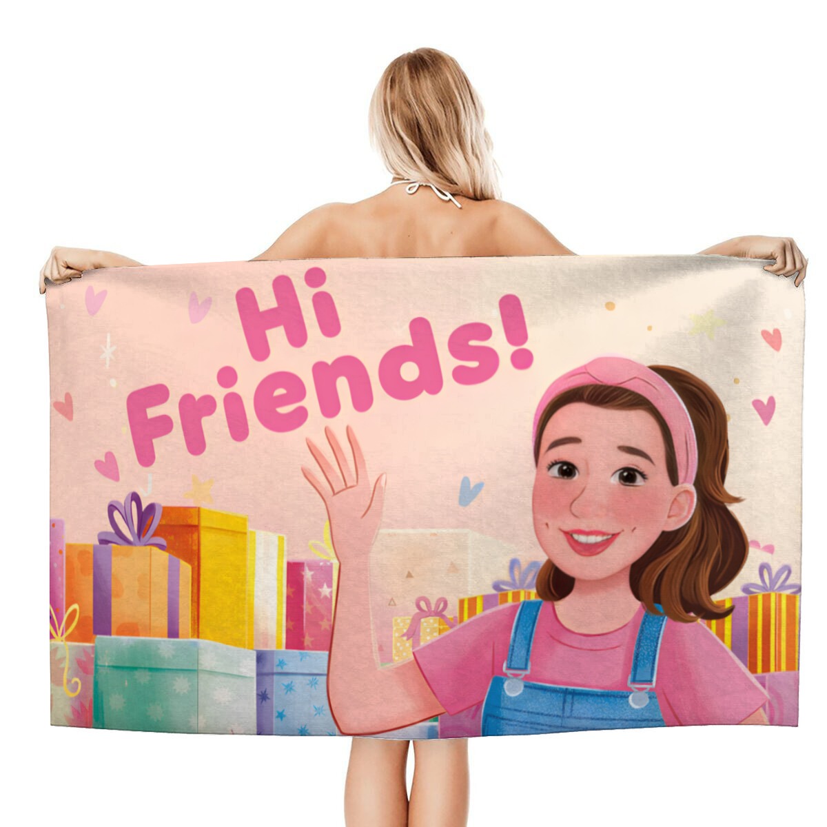 MS Rachel Gifts Beach Towel for Women Girl Birthday Inspired Fan Bath ...