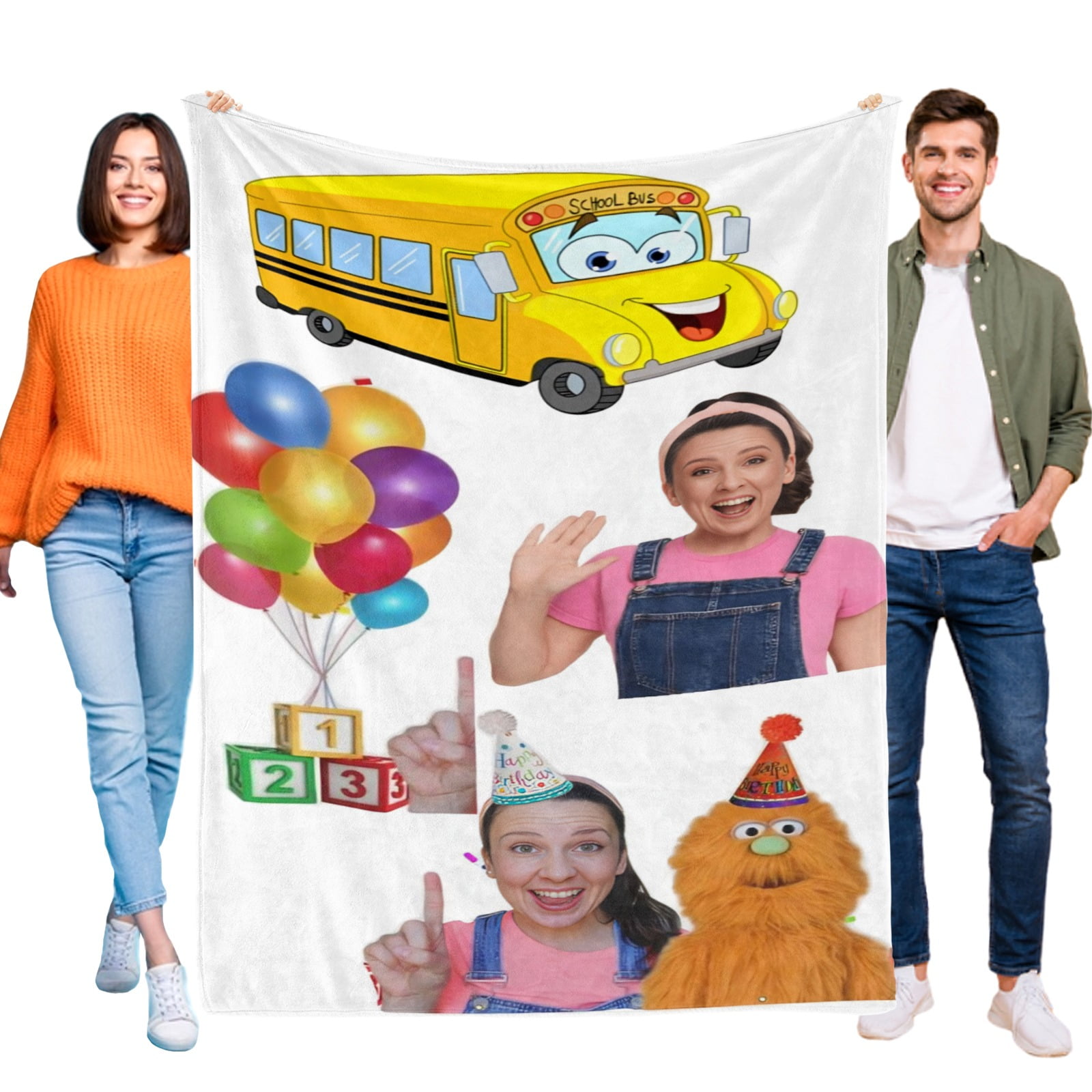 MS Rachel Throw Blanket Gifts for Fans Lover Girls Boys Women Present ...