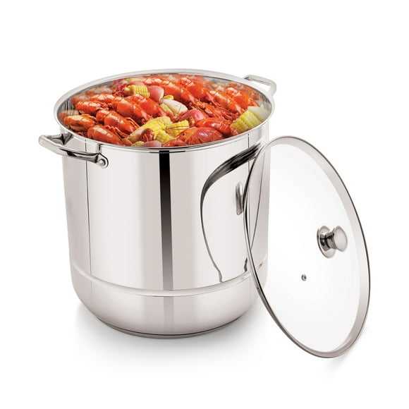 Shop Durable Stockpots for Cooking and Outdoor Use in Various Sizes