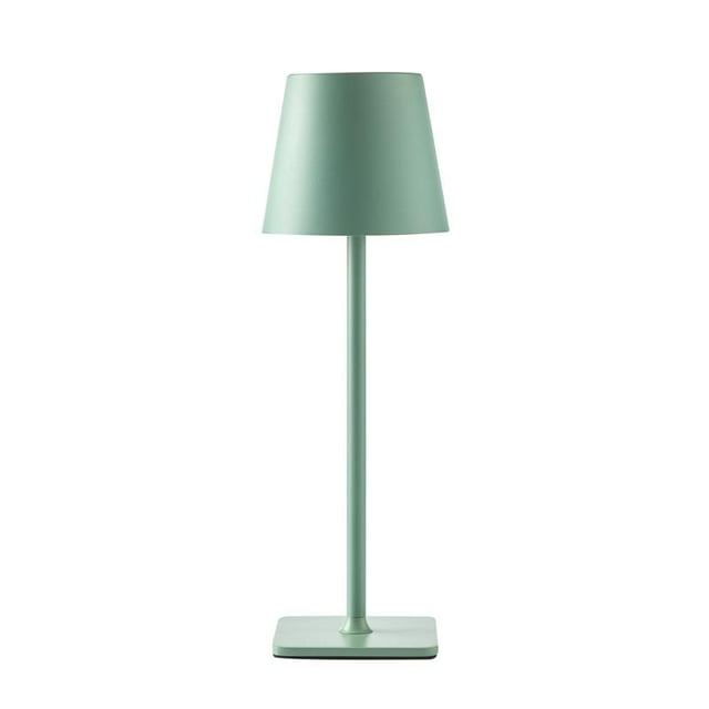 Mainstays Rechargeable 13" Table Lamp, Sage Green - Walmart Business ...