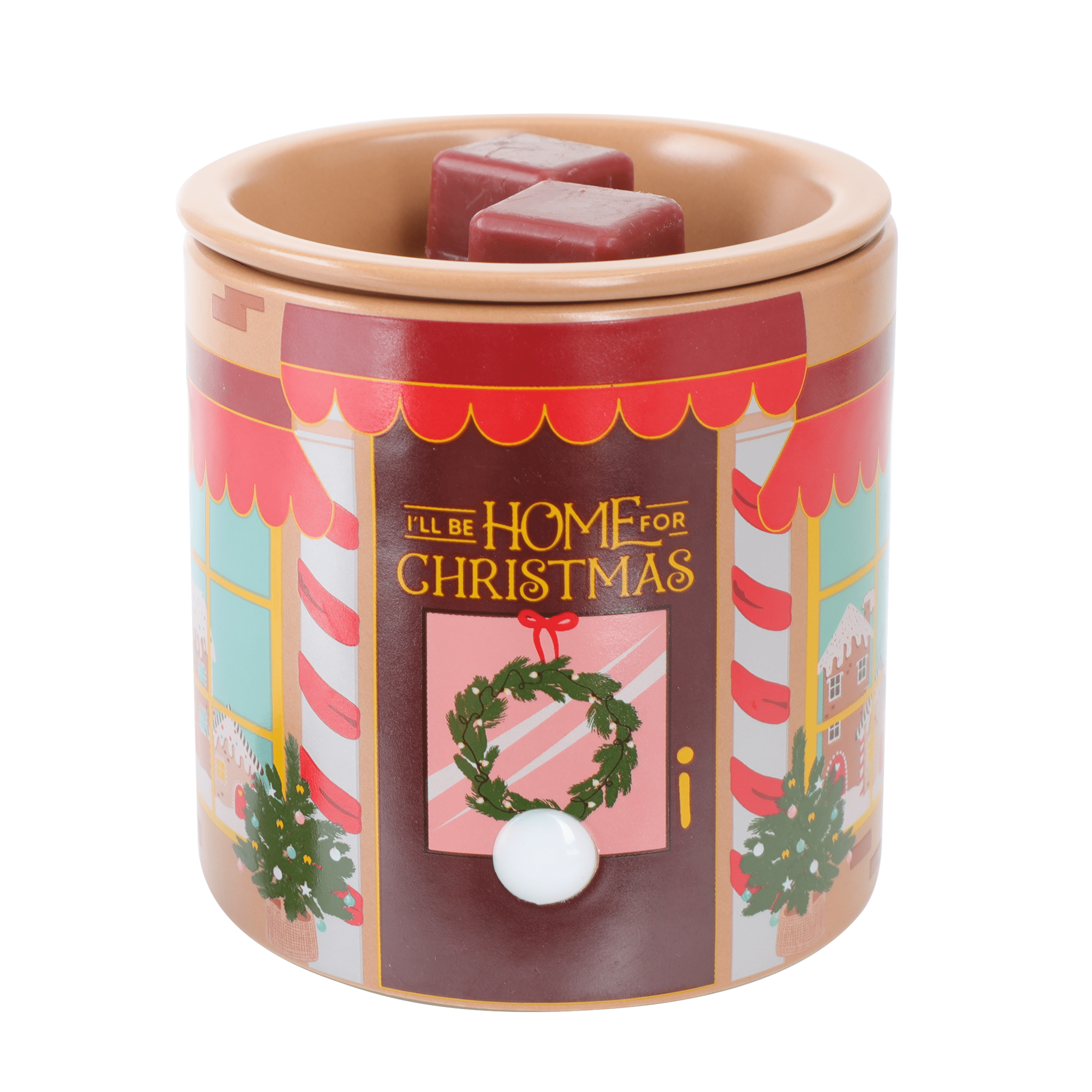 Mainstays Window Scene Full Size Ceramic Fragrance Wax Melt Warmer ...