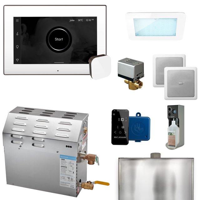 MS (XDream) 5000-Watt Steam Generator with iSteamX Control and Aroma ...