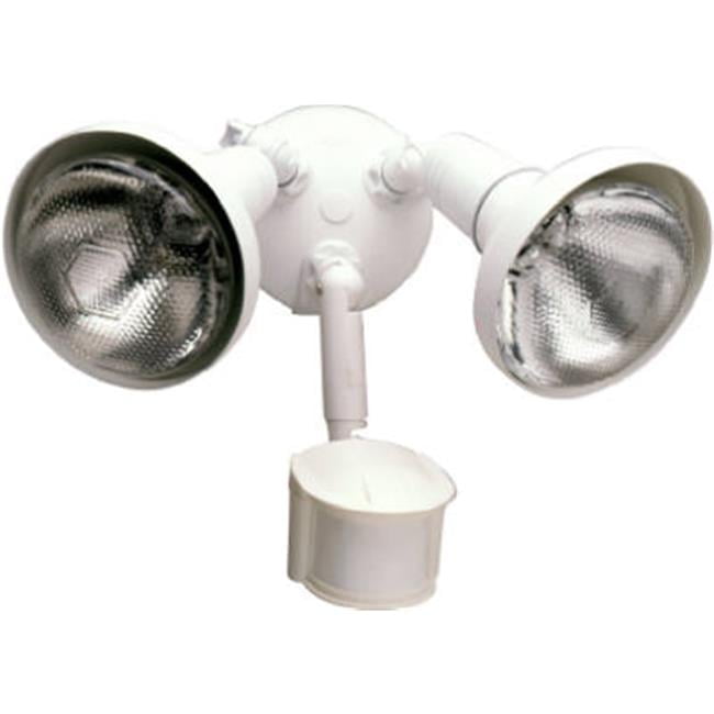 MS185RW White Motion Activated Regent Security Flood Light - Walmart.com