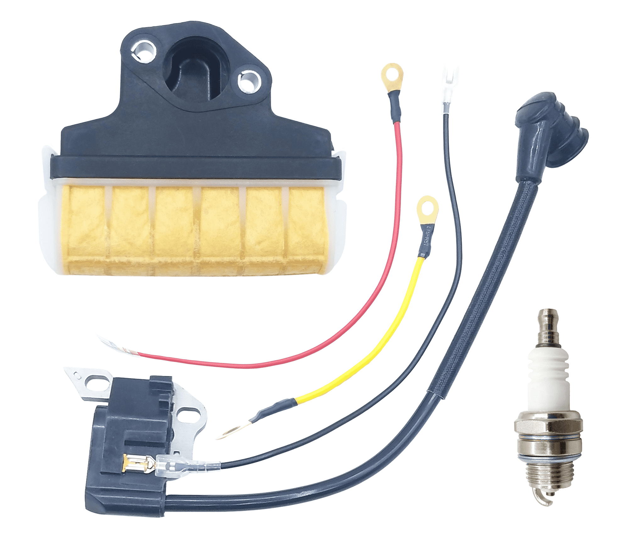 MS250 Ignition Coil for Stihl with Air Filter Spark Plug fit MS210 ...