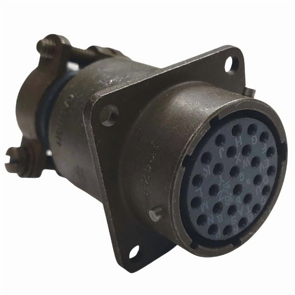 MS3110F16-26SY - MIL SPEC CIRCULAR JACK 26S CHMT SR CLAMP 7.5A 600V ...