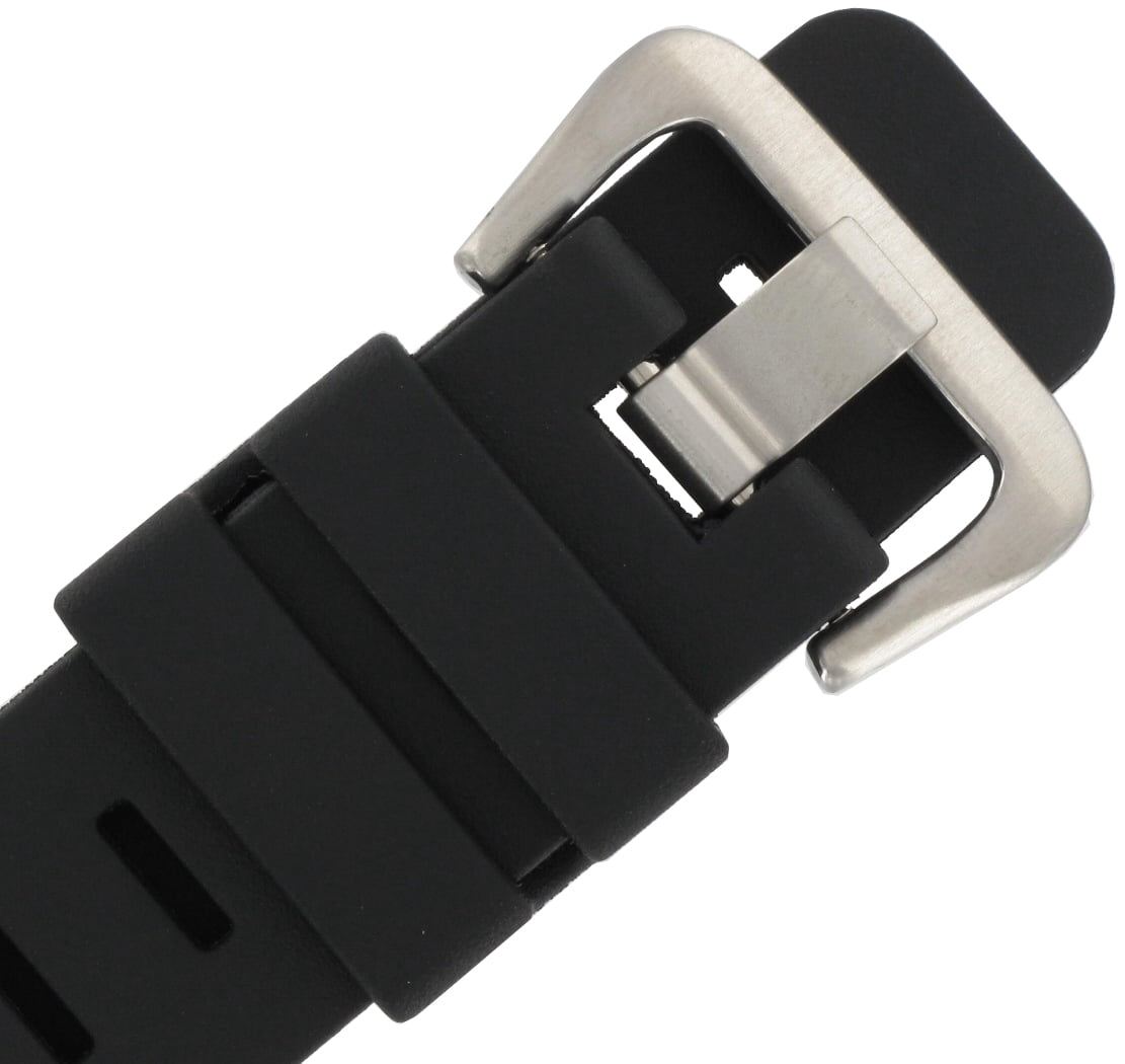 MS3231 18mm Long Black Polyurethane Watch Band XL - Walmart.com