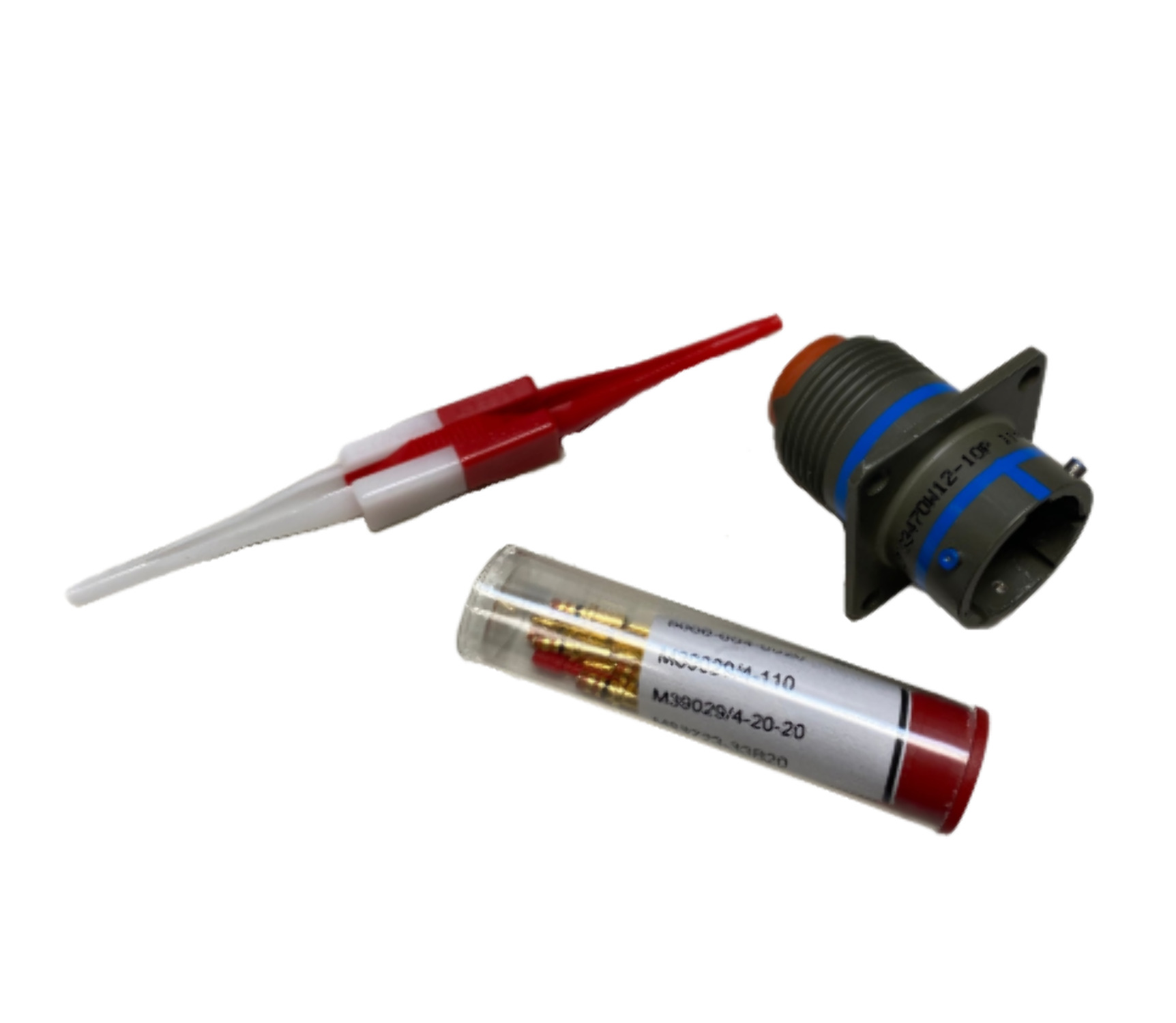 MS3470W12-10P Circular Connector, MIL-DTL-5015 Series III, Wall Mount ...