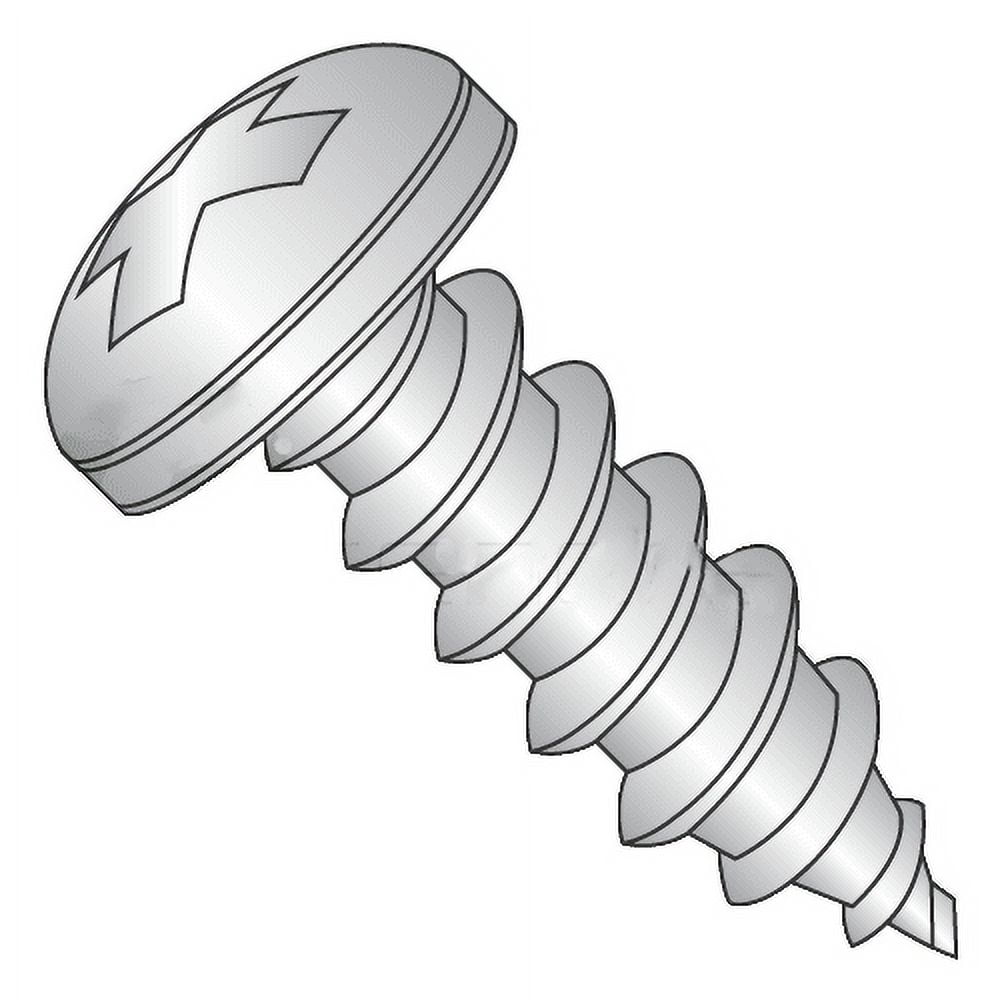 MS51861-4C / #2 x 3/8" Mil Spec Type AB Self Tapping / Phillips / Pan ...