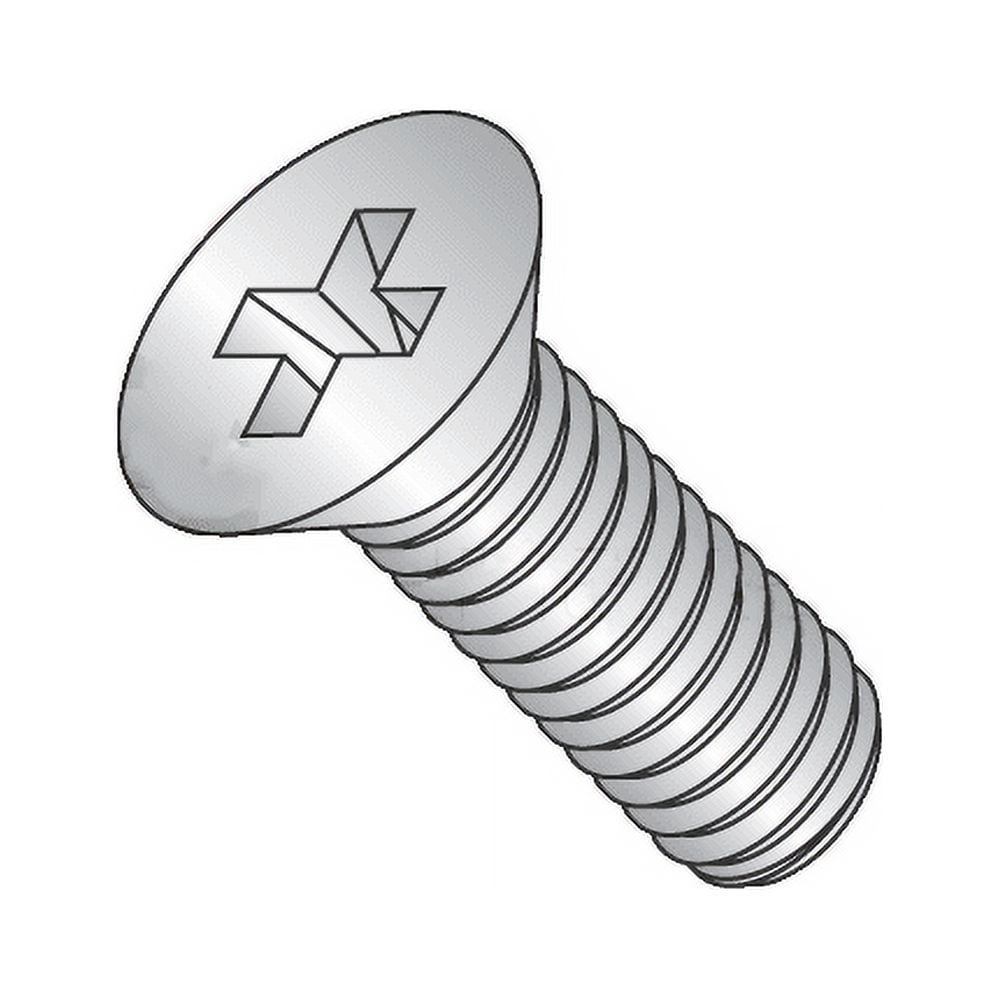 MS51959-34 / 6-32 x 1" Mil-Spec Machine Screws / Phillips / Flat / 18-8 ...
