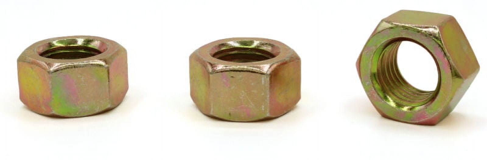 MS51967-15 / 1/2-13 Mil-Spec Finished Hex Nuts / Grade C / Cad Yellow ...