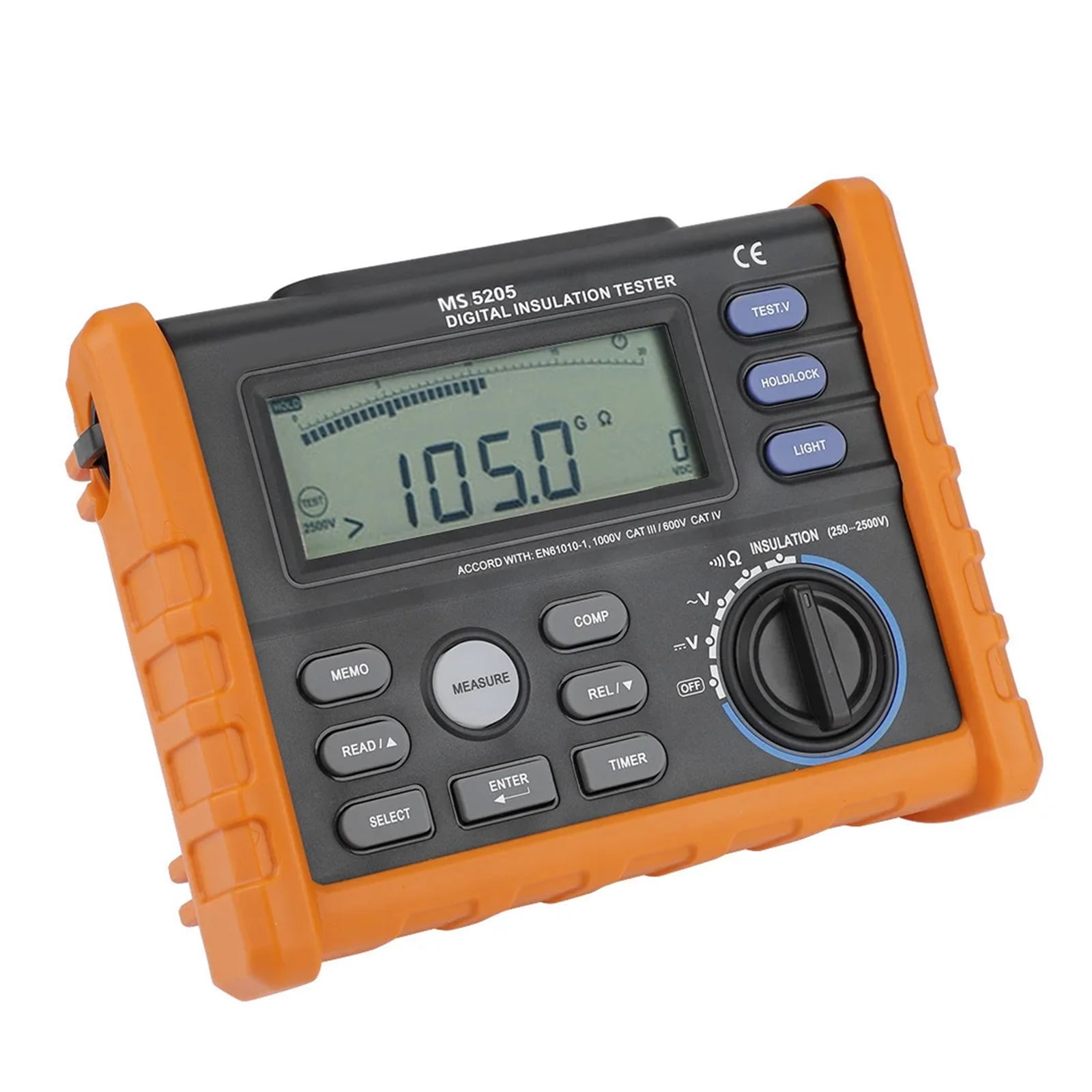 MS5205 Digital Insulation Resistance Multimeter Tester ,Easy to Use ...
