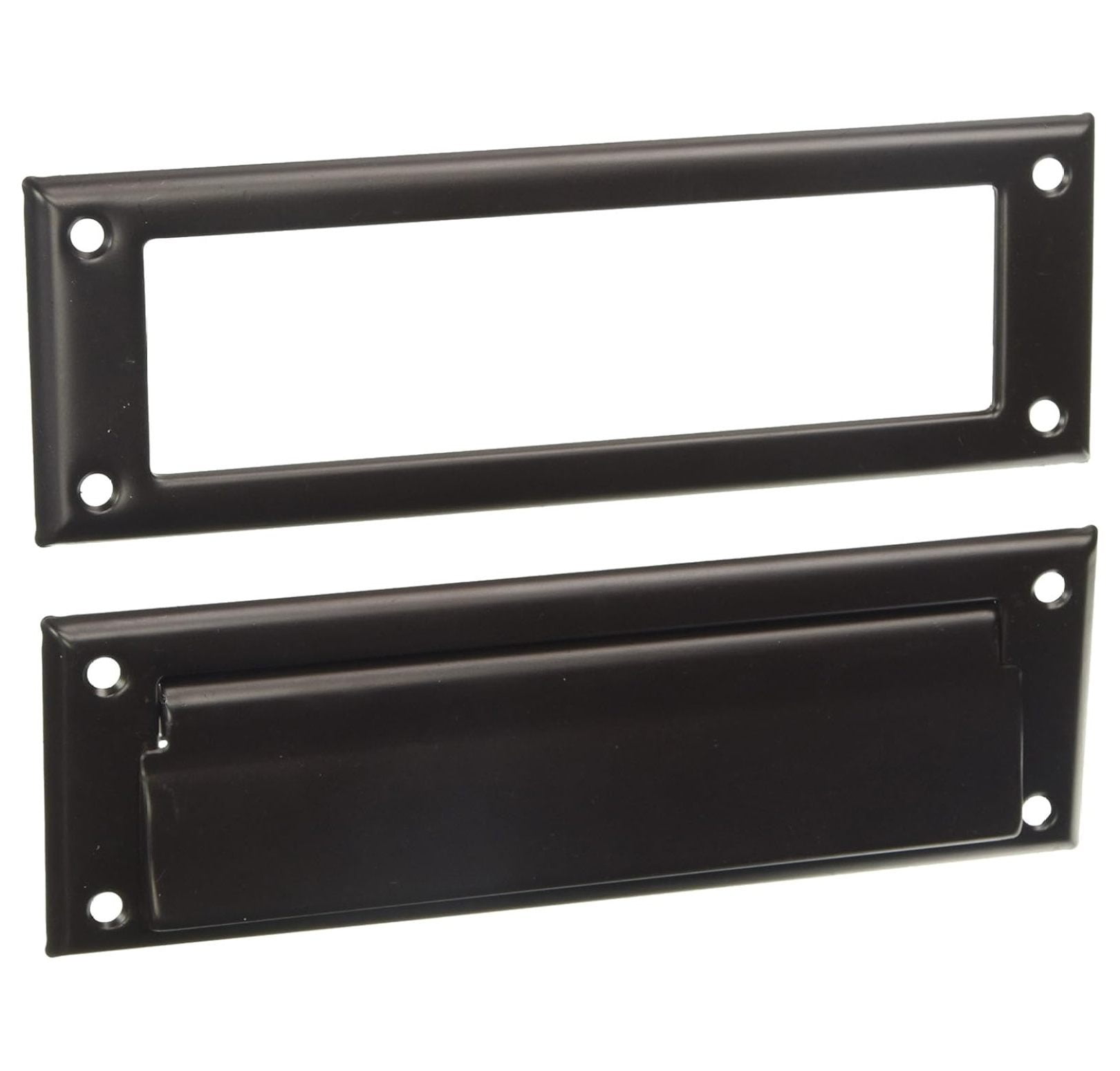 MS626U10B 8 7/8-Inch Mail Slot with Solid Brass Interior Frame ...