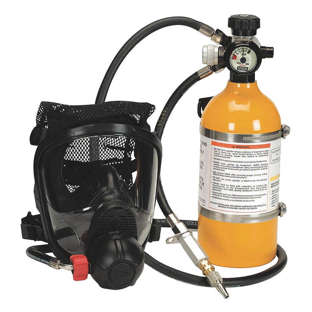 MSA 10092034 PremAire Cadet Escape Supplied Air Respirator 5-Minutes ...