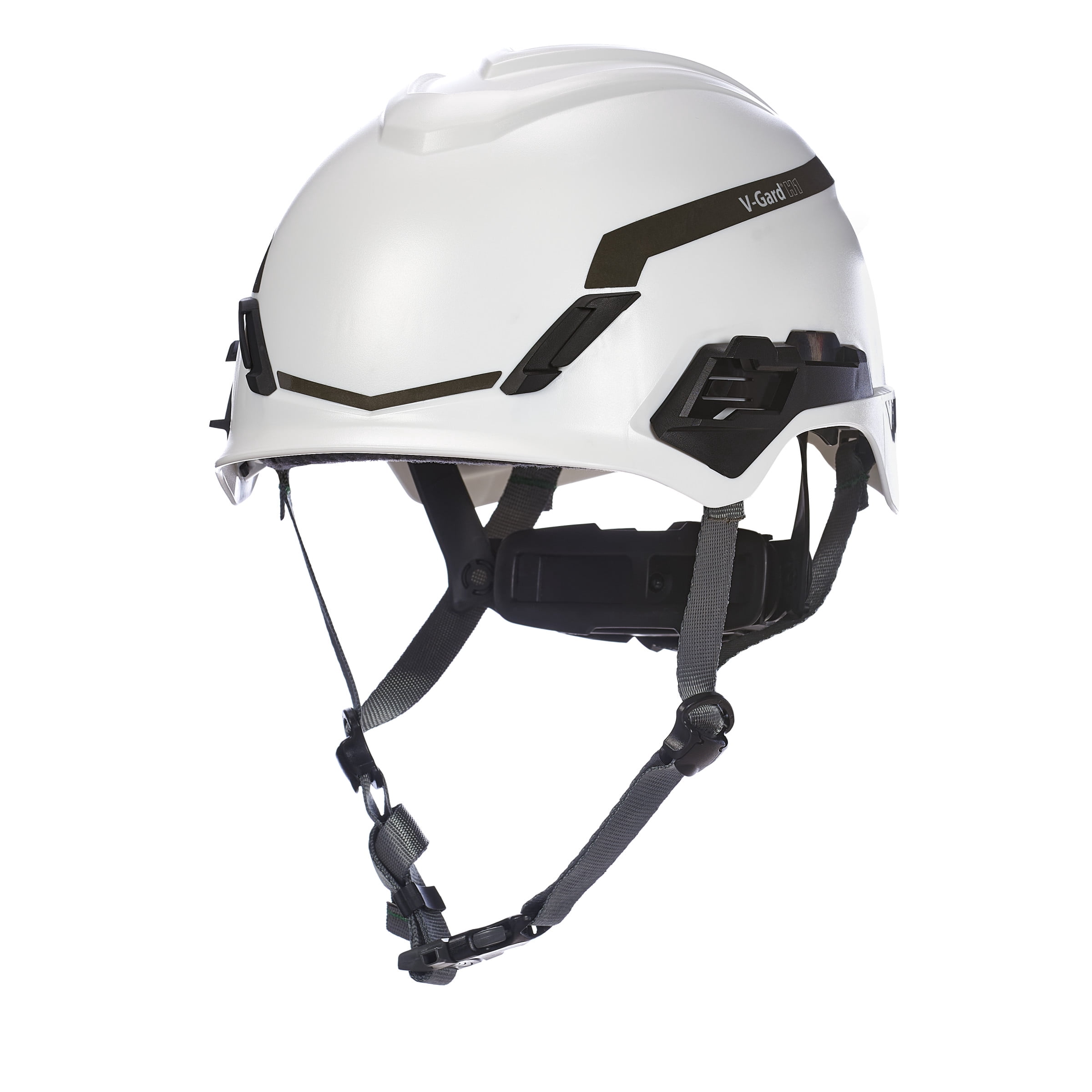 MSA 10194791 H1 V-Gard Helmet With Fas-Trac III Ratchet Suspension ...